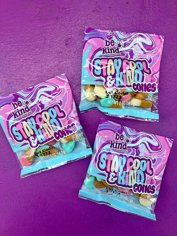 Stay Cool & Kind Cones Candy - Sunshine Sisters