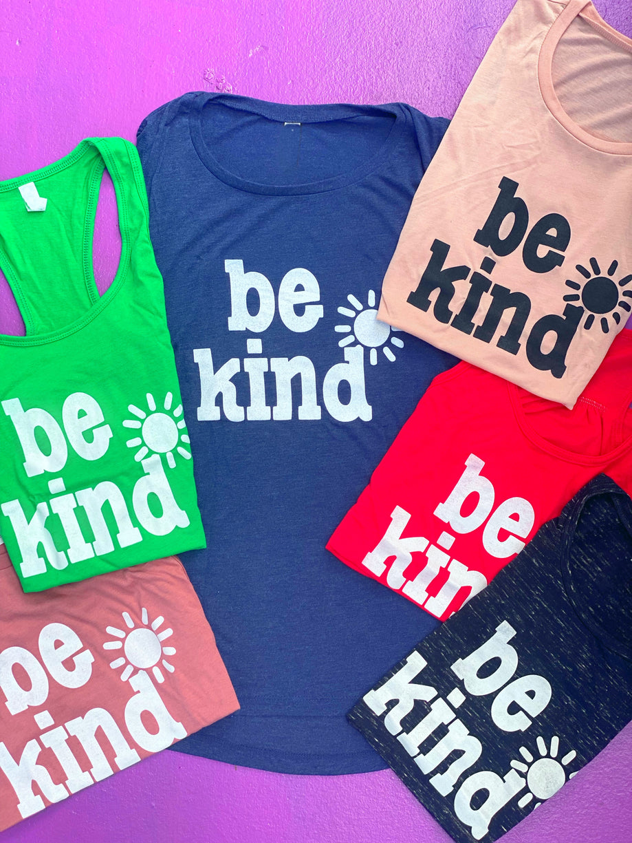 Be Kind Solid Surprise Tank {Deal Alert!} - Sunshine Sisters